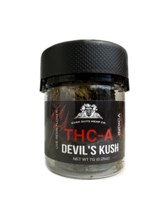 Kush Guys THC-A Flower Devil's Kush 7G - Indica | The Kush Guys