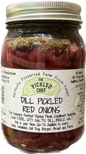 Dill Pickled Red Onion | thepickledchef-new