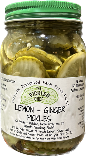 Lemon-Ginger Pickles | thepickledchef-new