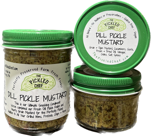 Dill Pickle Mustard | thepickledchef-new