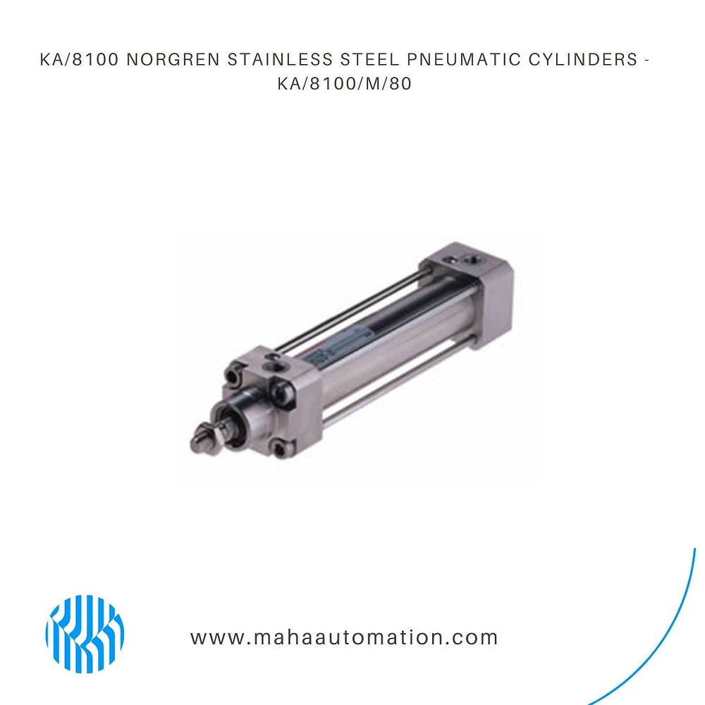 KA/8100 NORGREN STAINLESS STEEL PNEUMATIC CYLINDERS - KA/8100/M/80