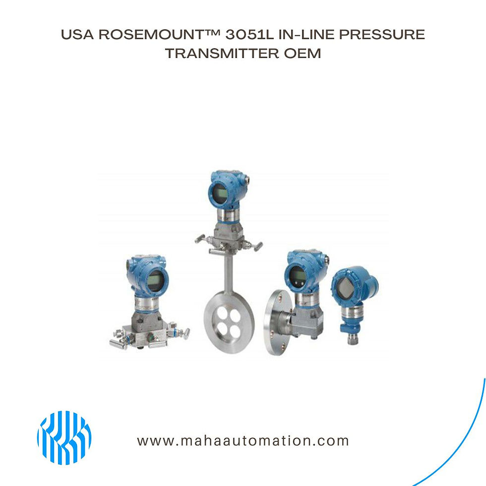 USA ROSEMOUNT™ 3051L IN-LINE PRESSURE TRANSMITTER OEM