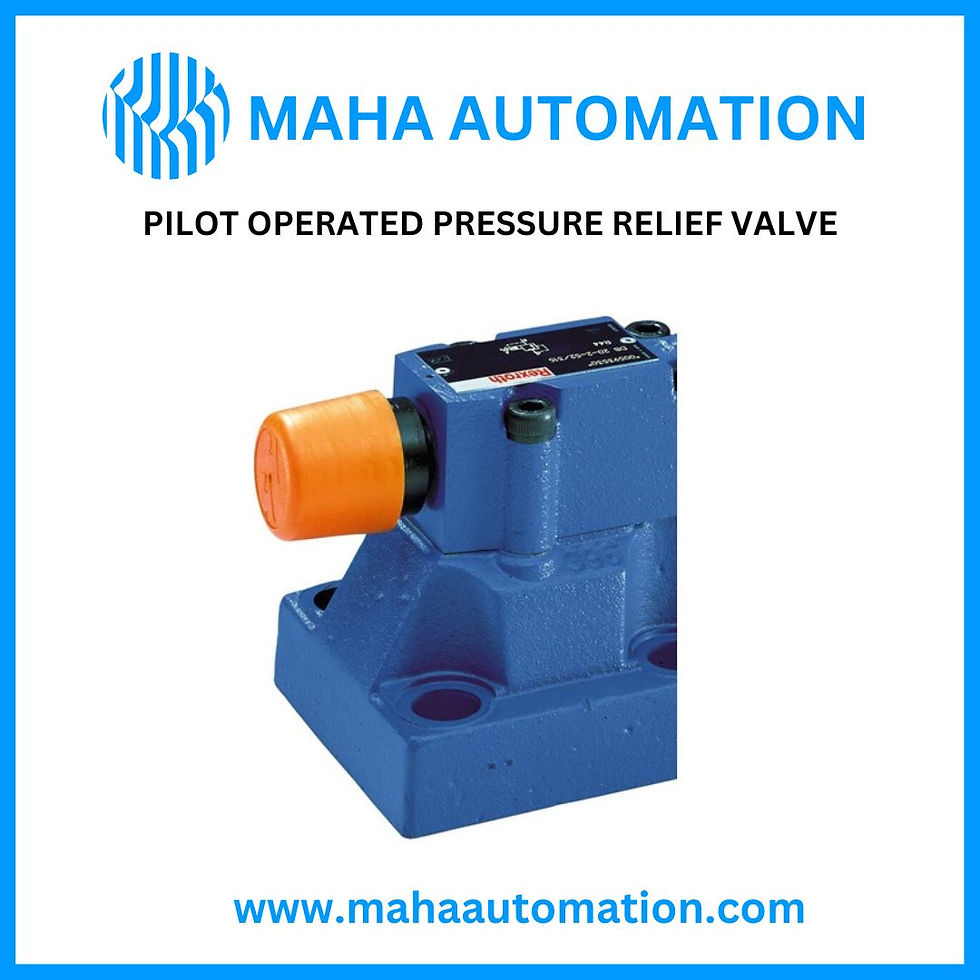 Pilot Operated Relief Valve Manufacturers at Kathie Gebhardt blog