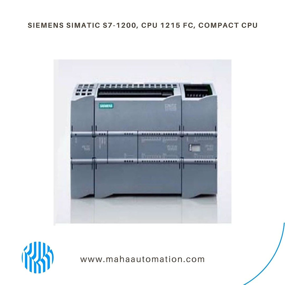 SIEMENS SIMATIC S7-1200, CPU 1215 FC, COMPACT CPU
