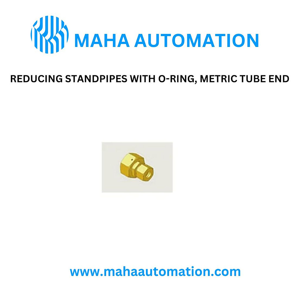 Reducing Standpipes with O-Ring, Metric Tube End