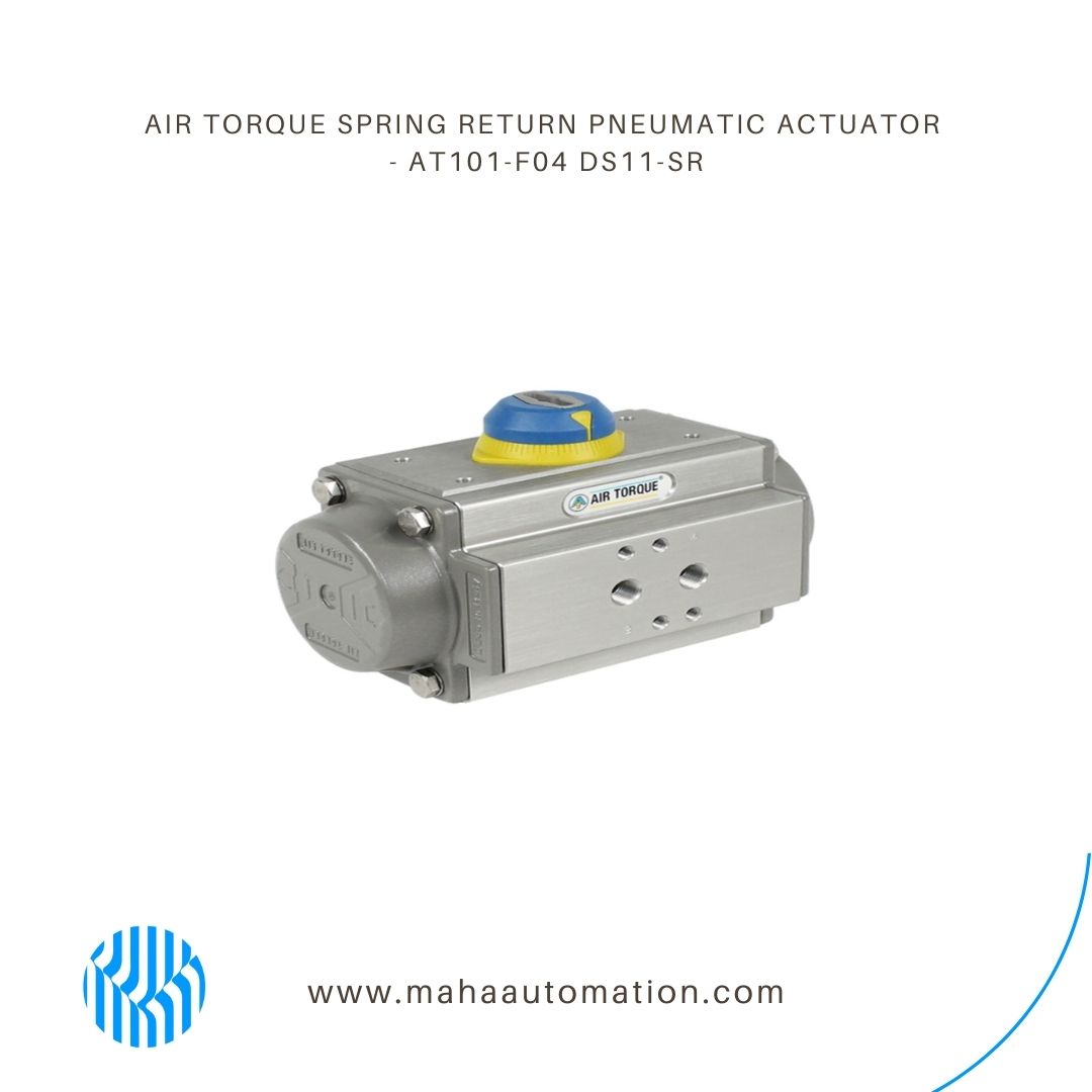 AIR TORQUE SPRING RETURN PNEUMATIC ACTUATOR - AT101-F04 DS11-SR