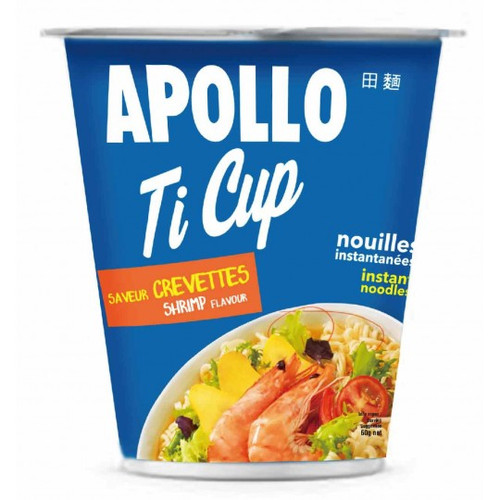 Nouilles Ti Cup Crevettes 60g Apollo | Asian Food Market