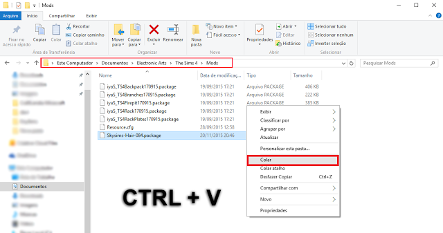 COMO INSTALAR CPS E MODS NO THE SIMS 4