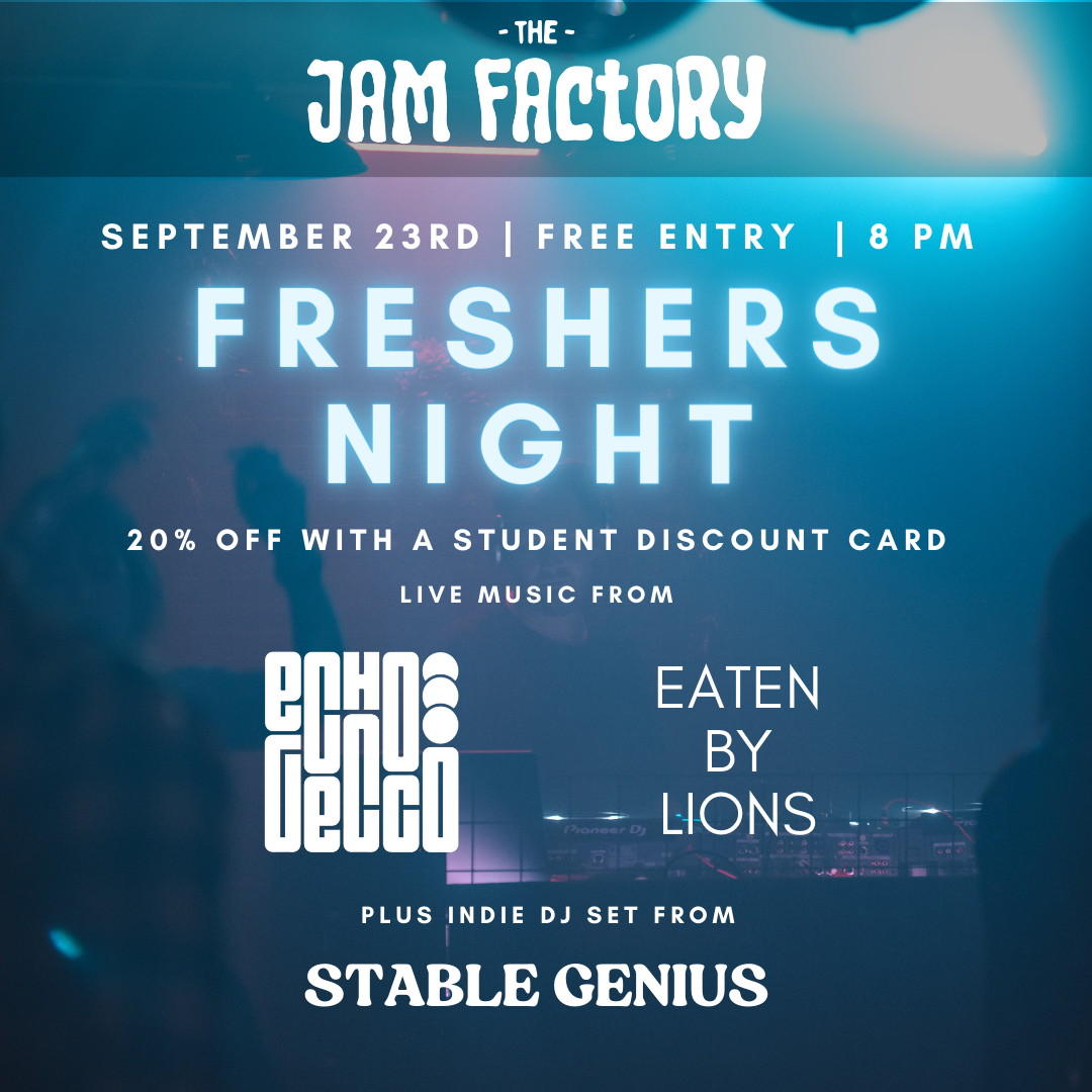HCA Freshers Night | The Jam Factory