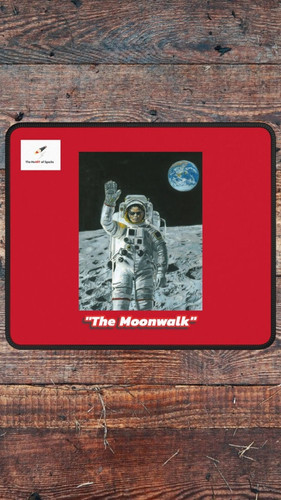 The Moonwalk Gaming Mouse Pad | The HeART of Spakrs