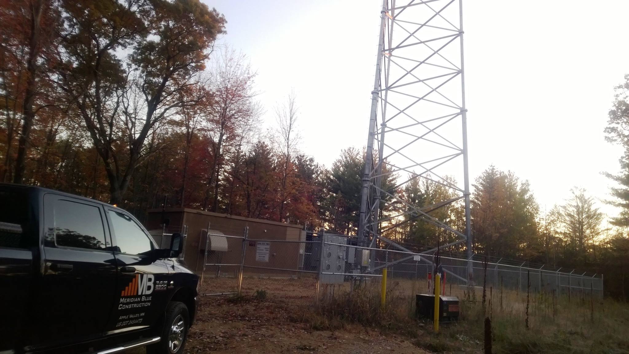 Services: Meridian Blue Construction, Cell Tower Construction MN