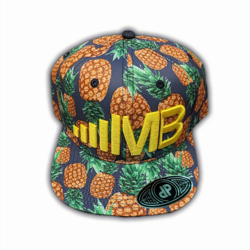 Custom Hat - Pineapple | meridian-blue-2