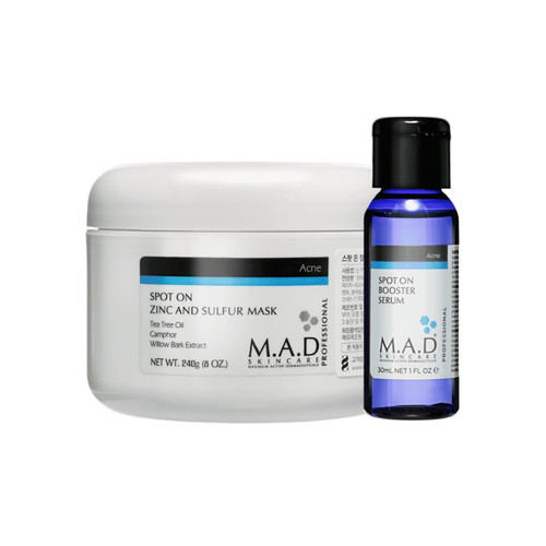 MAD Spot on Zinc and Sulfur Mask & Booster Serum | Beauty Unnie