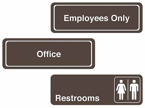 Door Signs | Calgary Bollards