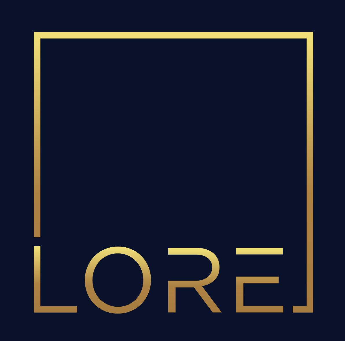 Loreal Logo Gold