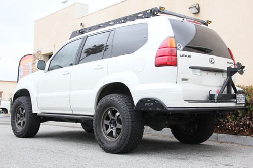 Restless Off-Road Rear Tube Bumper for 02-09 Lexus GX470 w/ Kick Outs ...