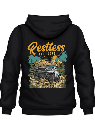 GX470 Hoodie by Restless Offroad – Built for Adventure