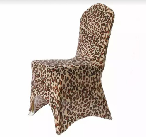 Leopard Print Chair Cover Hire | Blissful Events