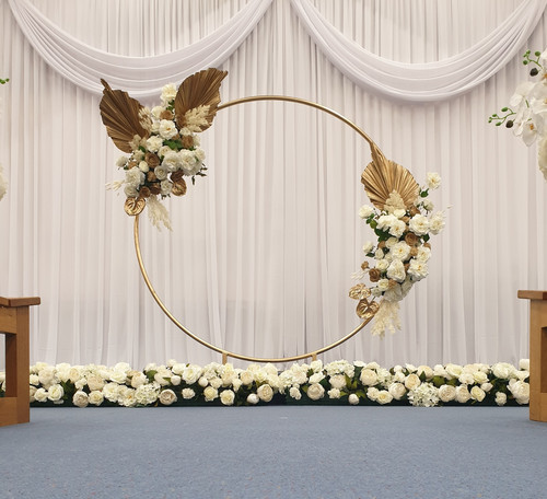 Hoop Backdrop | Blissful Events
