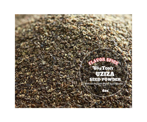Uziza Seeds Powder 4oz | African Pepper| Piper Guinneesse Seed | Flavor ...