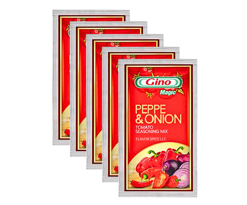 Gino Peppe & Onion Tomato Seasoning Mix | Flavor Spice