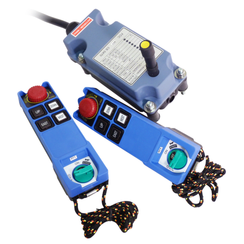 Radio Remote Control Kit, 220-2 Series, 4-button, 2-speed | U.S. Crane ...