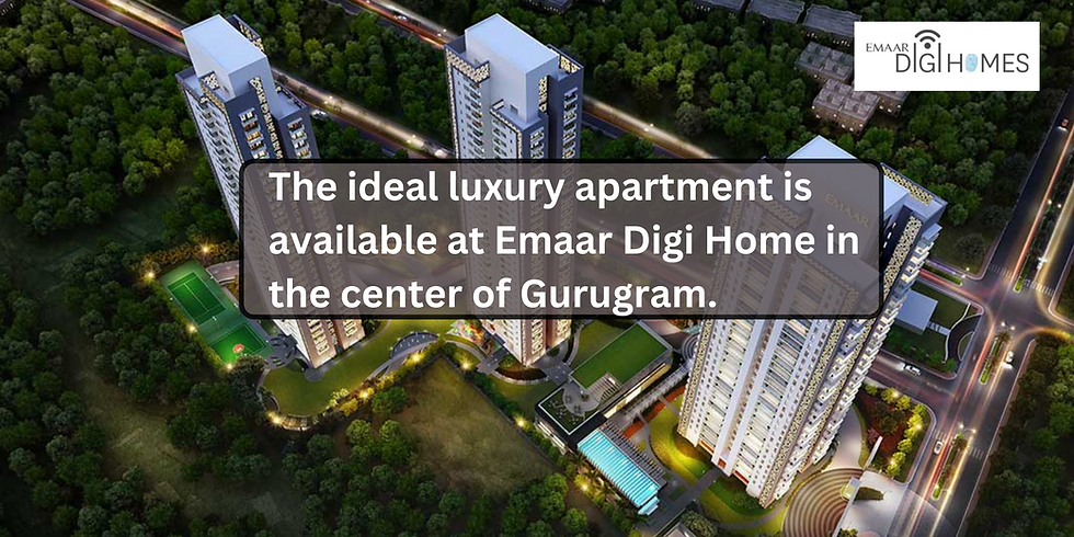 The ideal luxury apartment is available at Emaar Digi Home in the ...