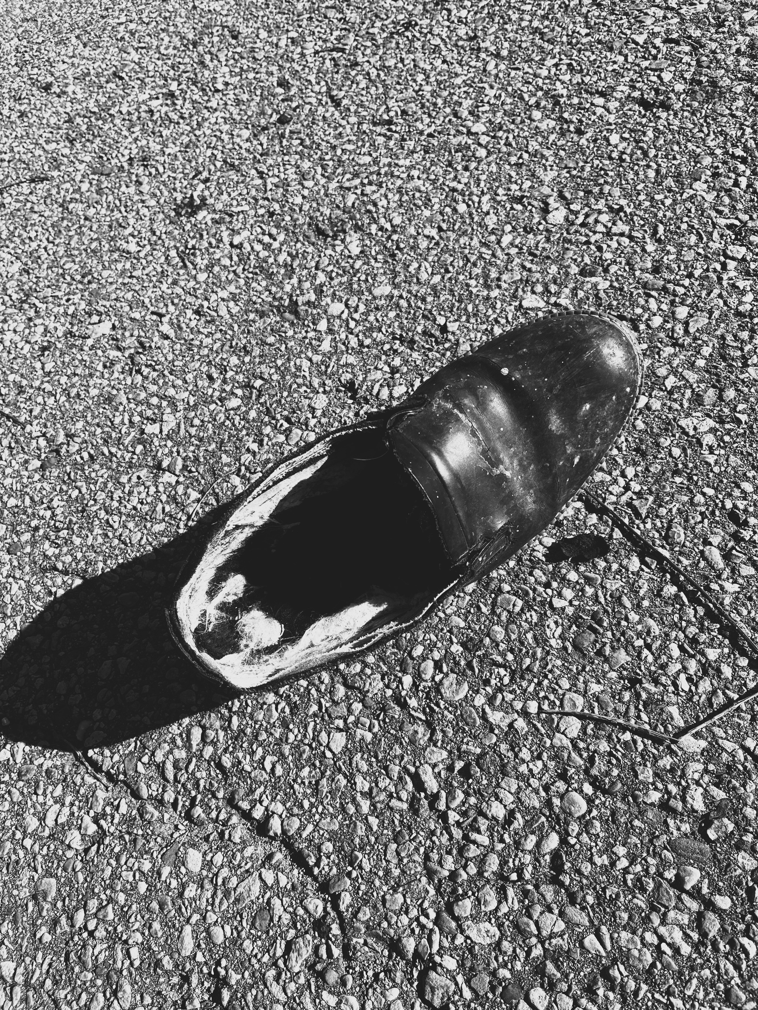 Charles Bukowski as an Old Shoe; What is bottled up by Mary Anne Griffiths