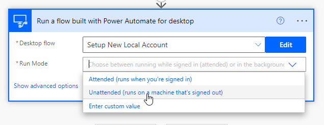 How to Run Power Automate Desktop Unattended on a Hosted Machine