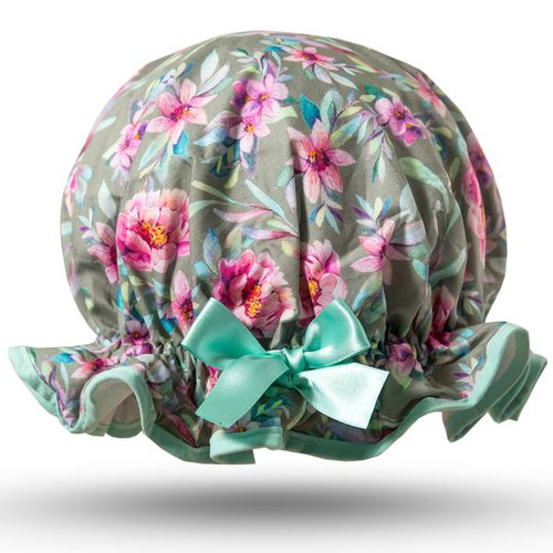 DILLY DAYDREAM PEONY SHOWER CAP | Uppervillagespa