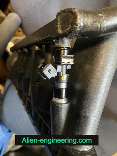 Fuel Injector Connection 60 lb 630cc EV14 drop in injectors for M50 ...
