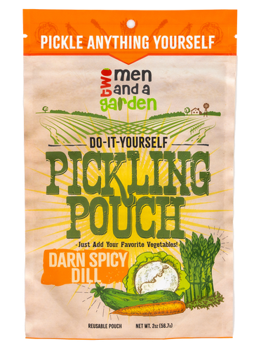 Two Men and Garden Darn Spicy Dill - Pickling Pouch Kit | The Pickle ...