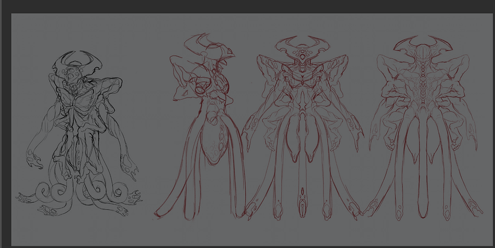 'God Bug' final roughs!