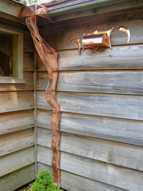 Custom downspouts | Gutters Edge | Florida Keys