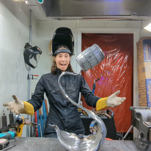 Barbie The Welder | Masterpiece Metal Sculpture Design & Creation
