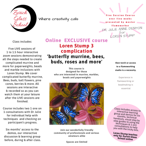 Loren Stump 3: Secrets of Hard Murrine, Bees and Flowers E-course Video ...