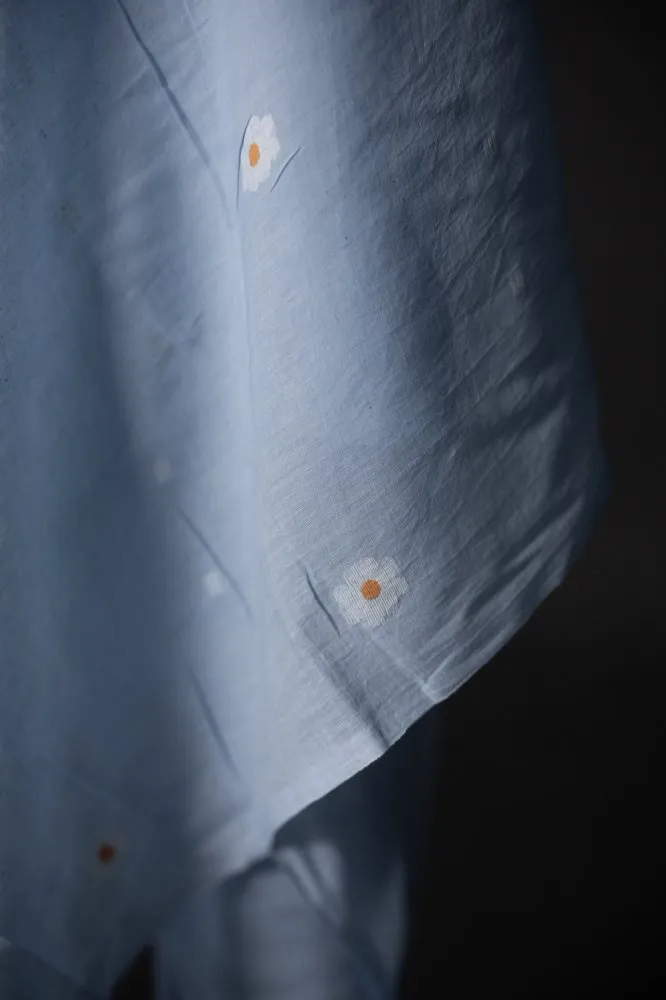 Daylily Jamdani Handwoven Cotton | SewBo