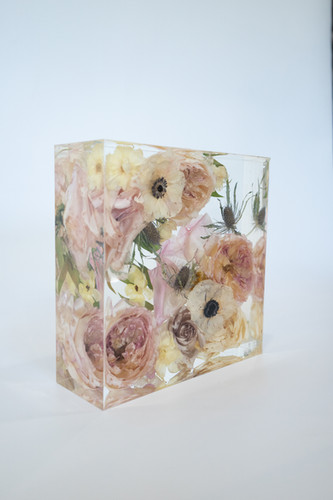 8x8 Block | Wedding Flower Preservation
