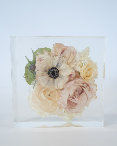 6x6 Block | Wedding Flower Preservation