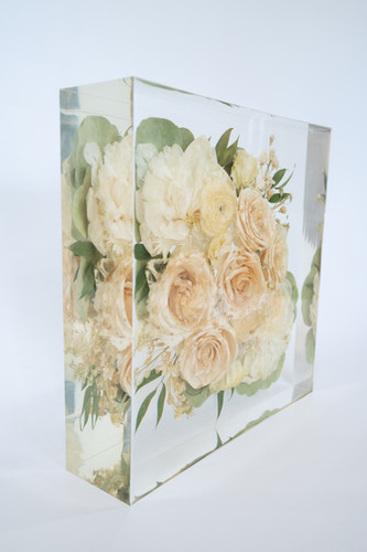 12x12 Block | Wedding Flower Preservation