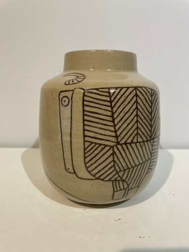 William & Cécile BYL - (Ellcy Cieb) - Vase à 4 mains | crozonantiquites