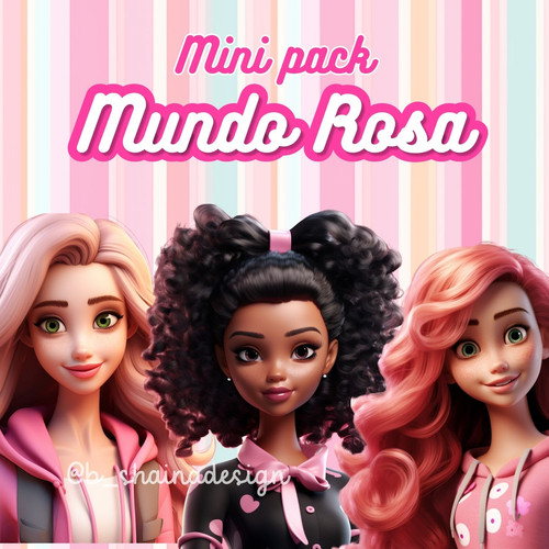 Mini pack Mundo Rosa | B. Shaina Design