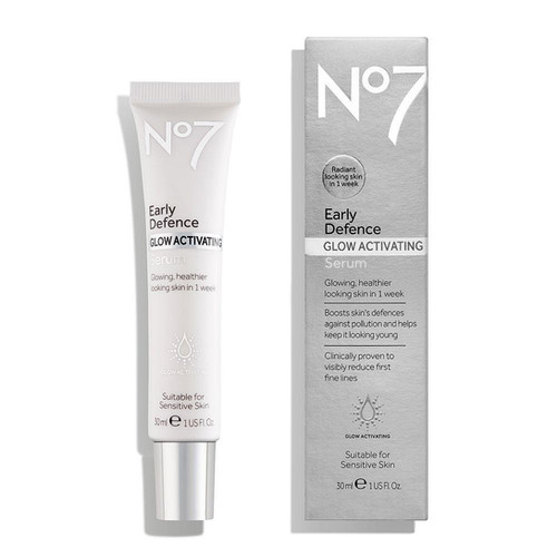 No7 Early Defence GLOW ACTIVATING Serum | bodycaredirect