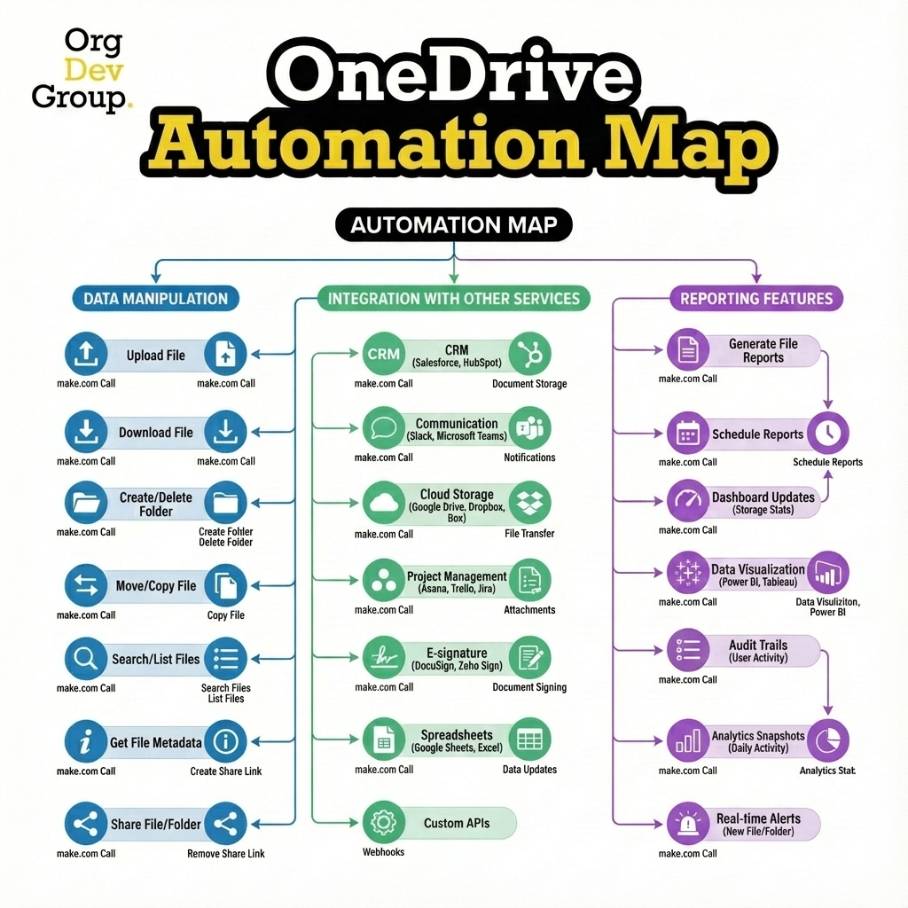 OneDrive Automation Map | Org Dev Group