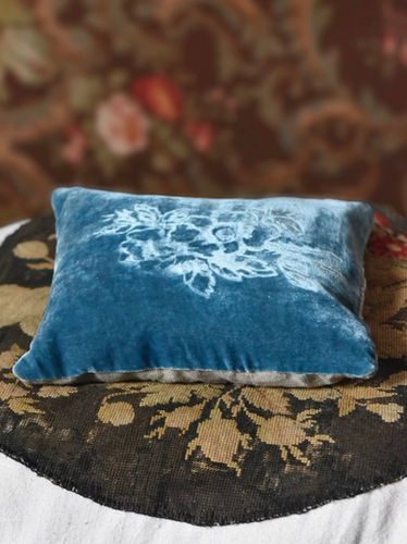 Teal Velvet Sachet | JENNIFER LANNE