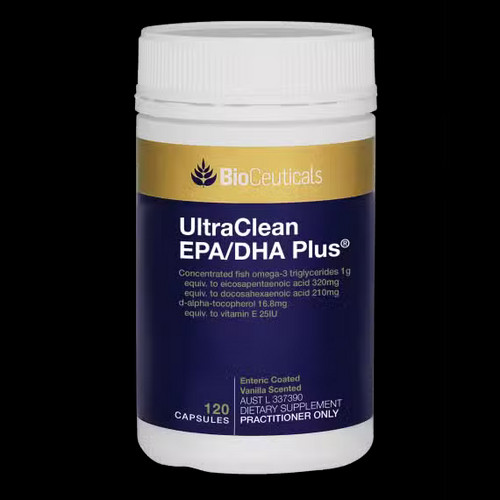 BioCeuticals UltraClean EPA/DHA Plus® 120 Capsules | St Ives Chase Pharma