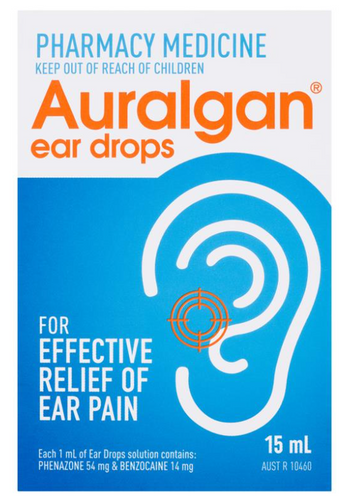 Auralgan Ear Drops 15mL | Stanmore Station Pharmacy