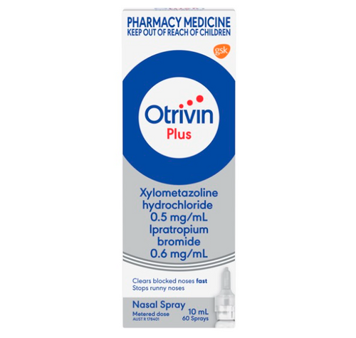 Otrivin Plus Nasal Spray 10ml (60 sprays) | Stanmore Sta Pharm