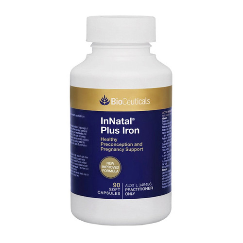 BioCeuticals InNatal® Plus Iron 90 Capsules | St Ives Chase Pharma