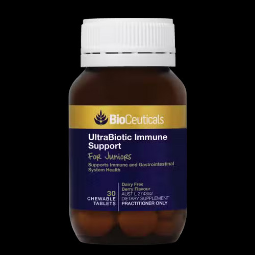 BioCeuticals UltraBiotic Immune Support For Juniors 30 Chewable Tablets ...